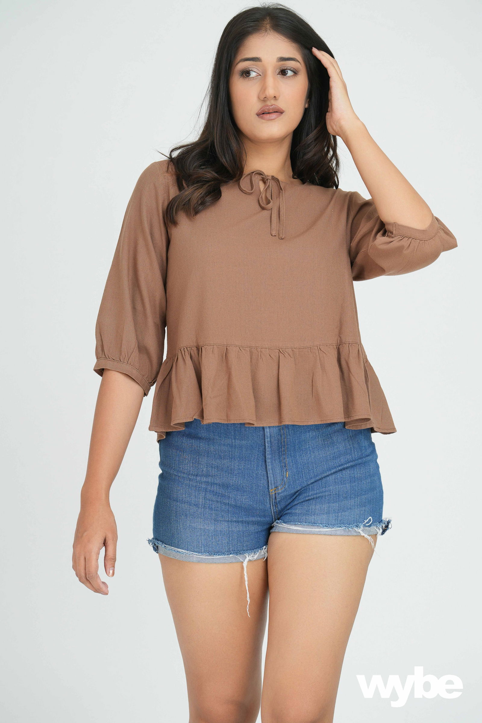 Raffaella Linen Top | wybe.lk